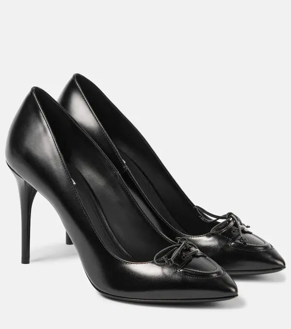 Alaïa 90 Leather Pumps