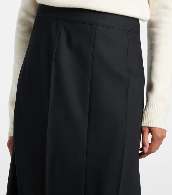Plan C Wool Maxi Skirt