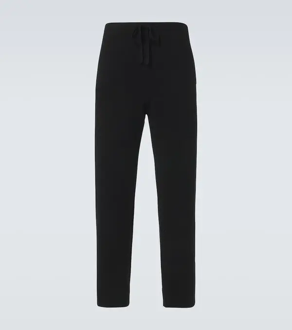 GOD'S TRUE CASHMERE Knitted Cashmere Straight Pants