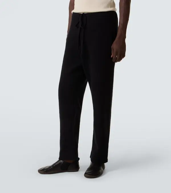 GOD'S TRUE CASHMERE Knitted Cashmere Straight Pants