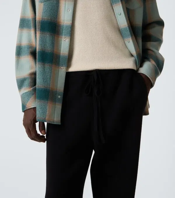 GOD'S TRUE CASHMERE Knitted Cashmere Straight Pants
