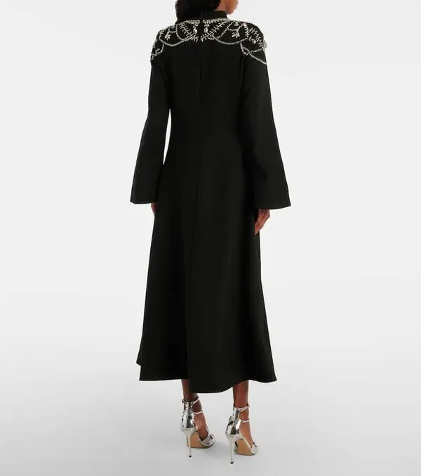 Simkhai Odetta Embellished Midi Dress