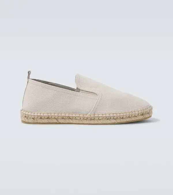 Frescobol Carioca Emmanuel Canvas Espadrilles - White