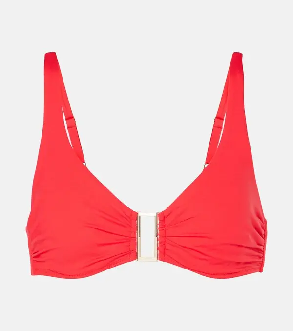 Melissa Odabash Bel Air Bikini Top - Red
