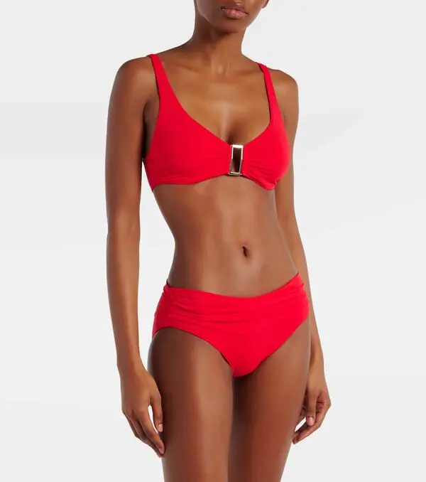 Melissa Odabash Bel Air Bikini Top - Red