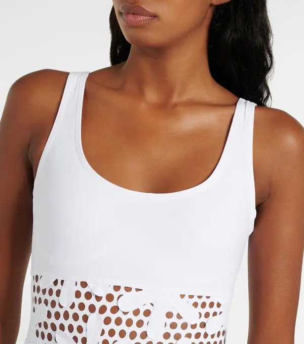 KARLA COLLETTO Aster Embroidered One-piece Swimsuit