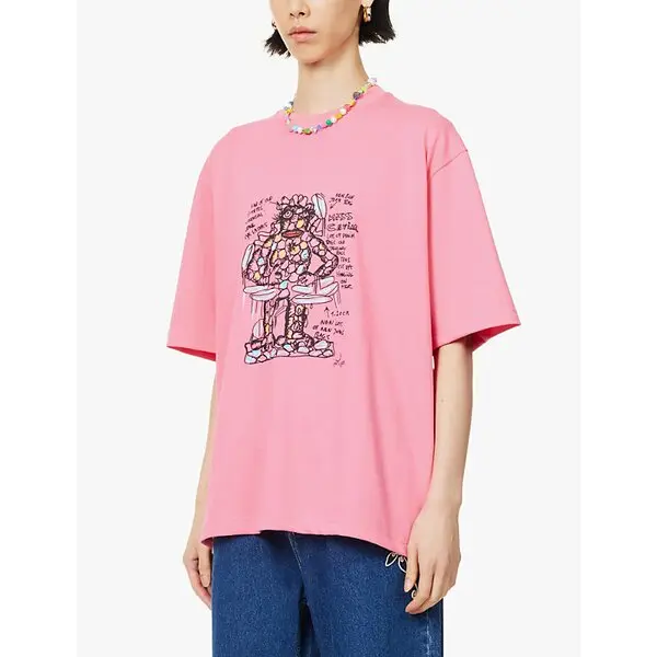 Holzweiler X Caviar Kaspia X Bjarne Melgaard Graphic T-Shirt