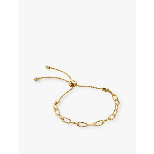 Monica Vinader Corda Link Friendship Chain Bracelet - Yellow Gold