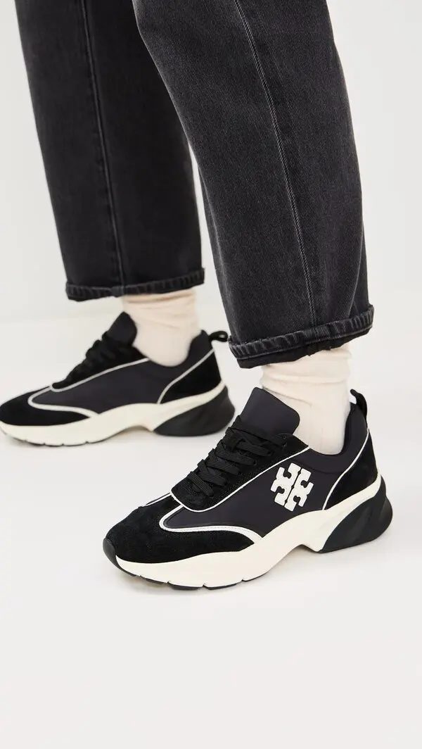 Tory Burch Good Luck Trainer Sneakers