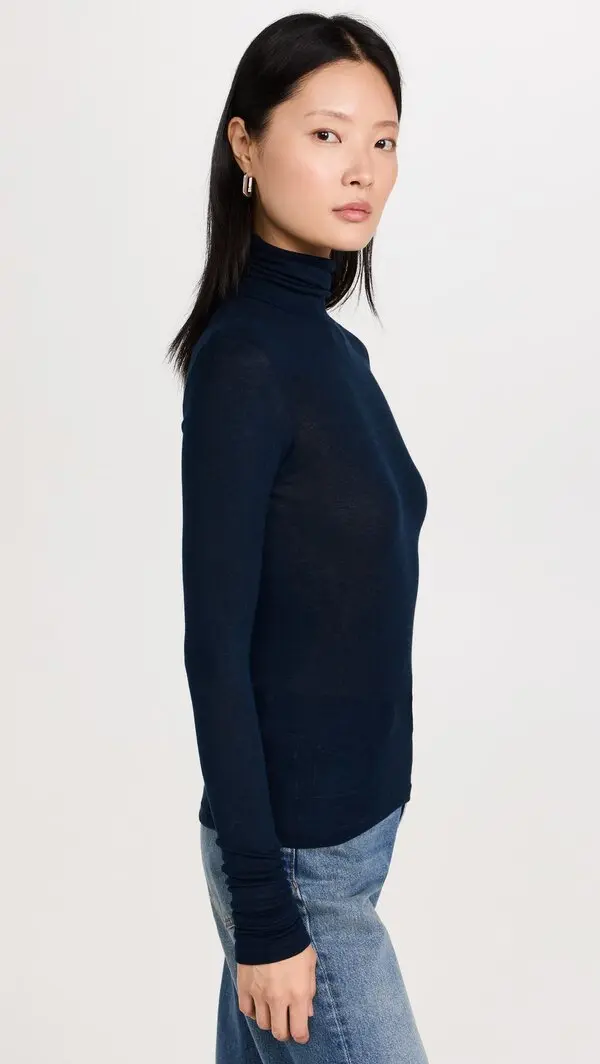 Sold Out NYC The Cashmere Turtleneck - Navy
