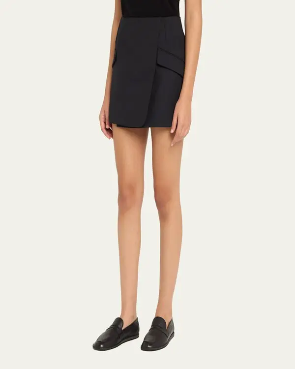 Simkhai Payton Mini Wrap Skirt
