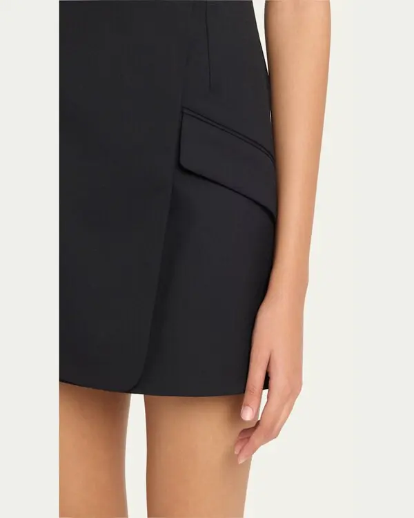 Simkhai Payton Mini Wrap Skirt