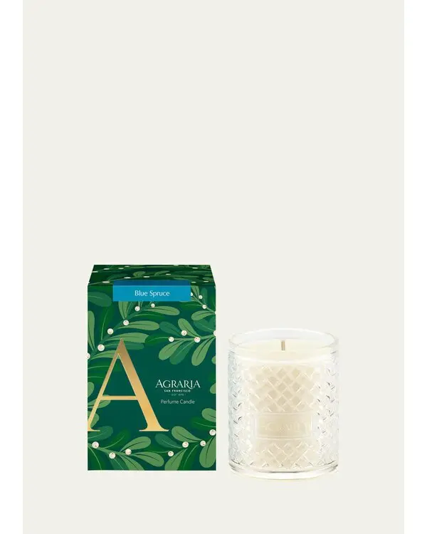 AGRARIA SAN FRANCISCO Spruce Candle, 7 Oz - Blue
