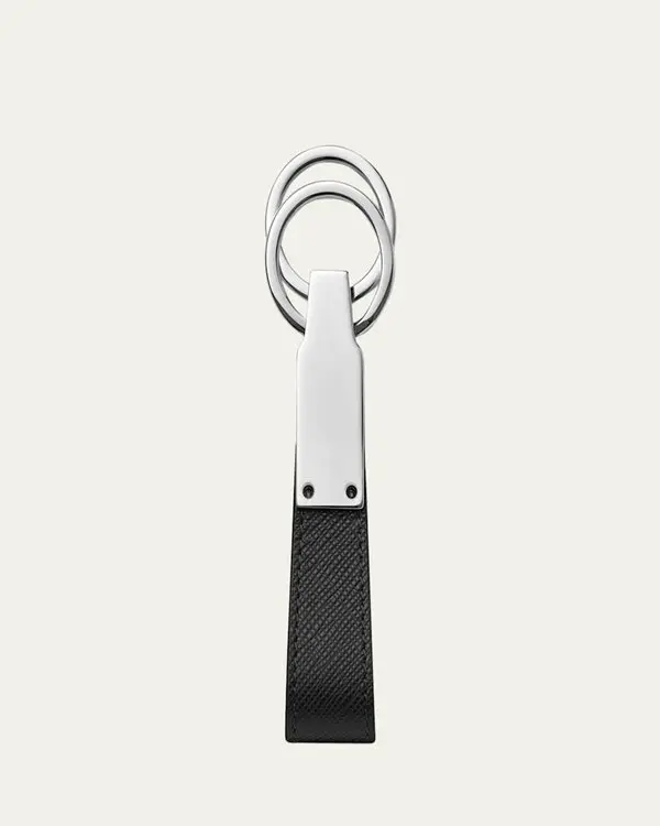 Montblanc Sartorial Leather Loop Key Fob