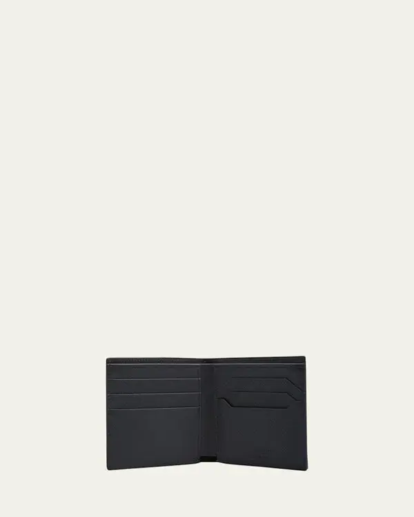 Montblanc Saffiano Leather Sartorial Bifold Wallet - Black