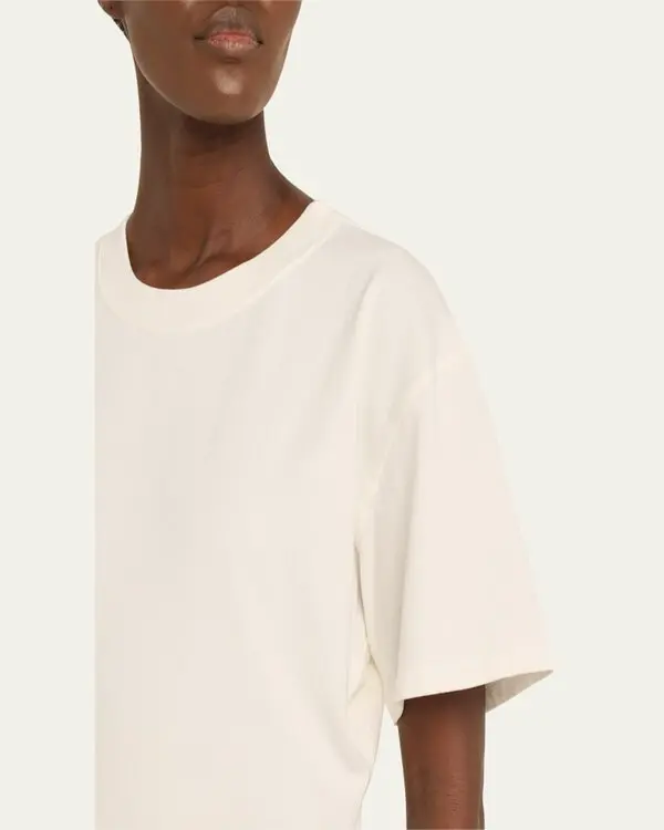 EB DENIM Eero Cotton Tee - Milk