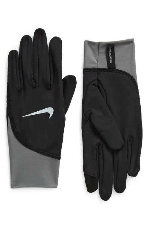 Nike Pacer Midweight Etip Gloves - Black