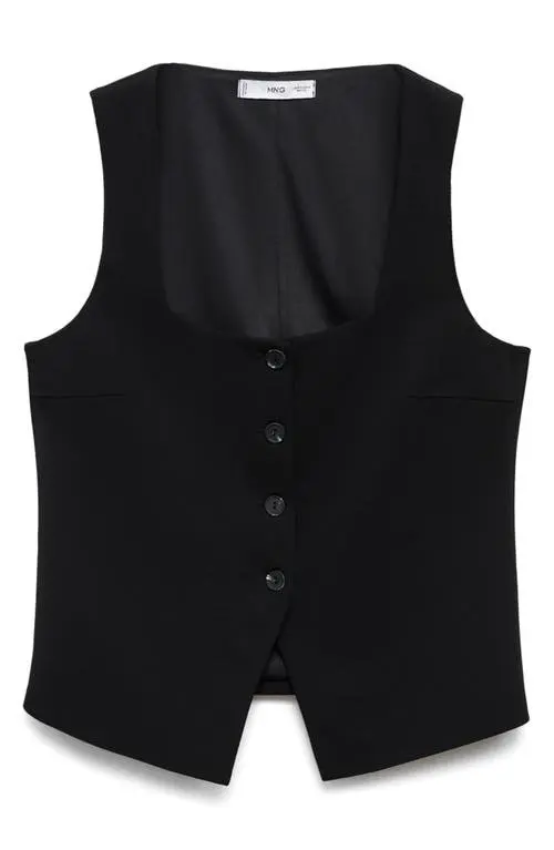 Mango Square Neck Vest