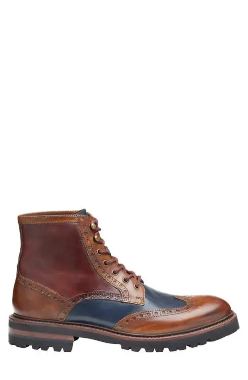 Johnston & Murphy Dudley Wingtip Lug Boot