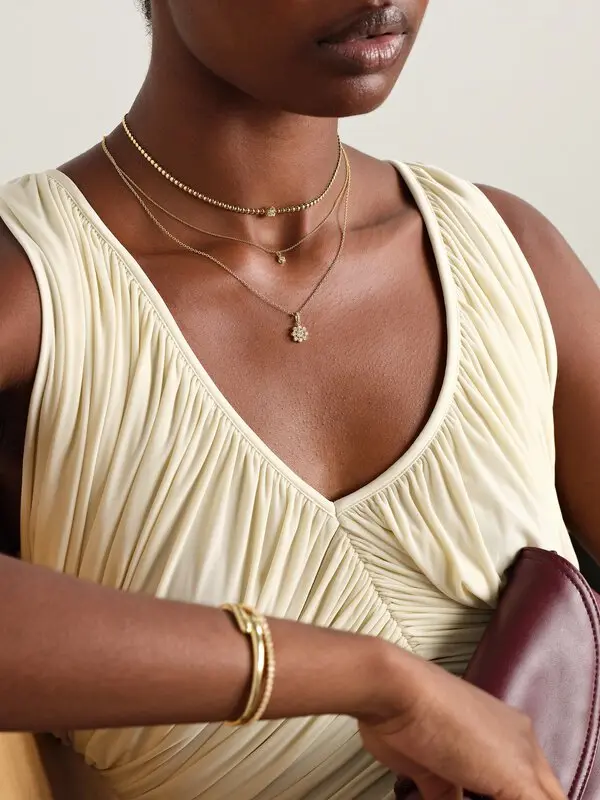 JENNIFER MEYER 18-karat Diamond Necklace