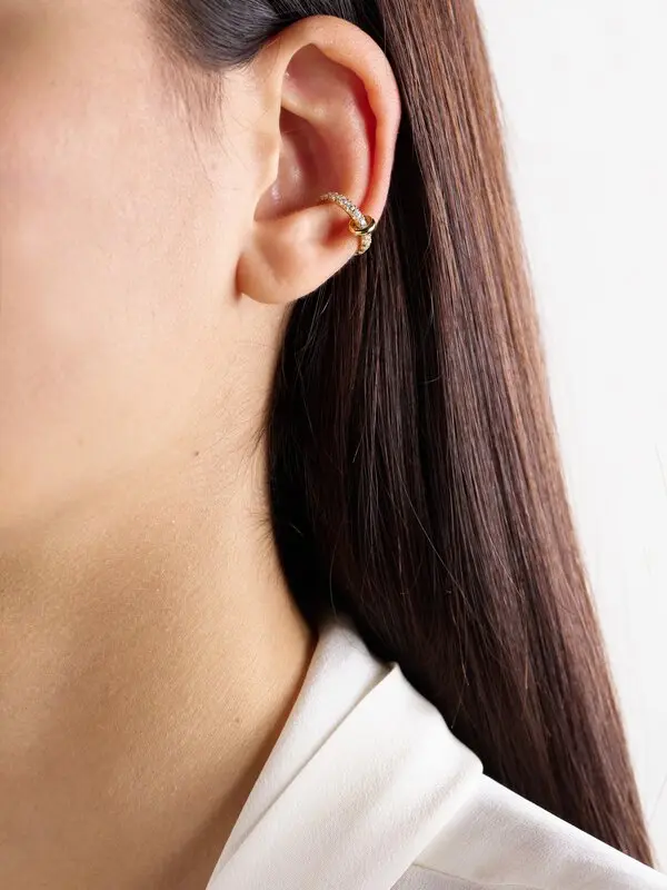 SPINELLI KILCOLLIN 18-karat Diamond Ear Cuff