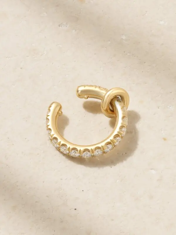 SPINELLI KILCOLLIN 18-karat Diamond Ear Cuff