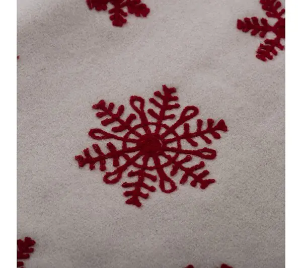 VICKERMAN 12' X 60' Let It Snow Table Runner