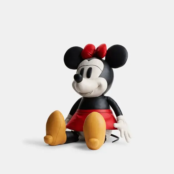 COACH Disney X Minnie Mouse Medium Collectible - Brass/chalk Multi