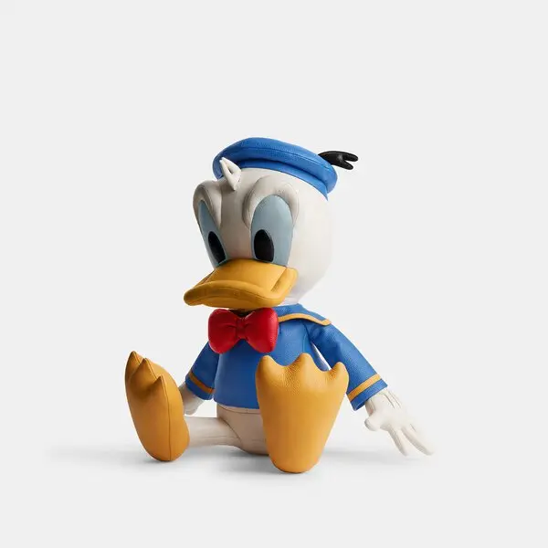 COACH Disney X Donald Duck Medium Collectible - Brass/chalk Multi