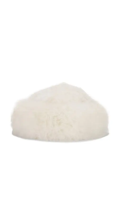 SUSANNA CHOW Harper Fur Hat - Cream