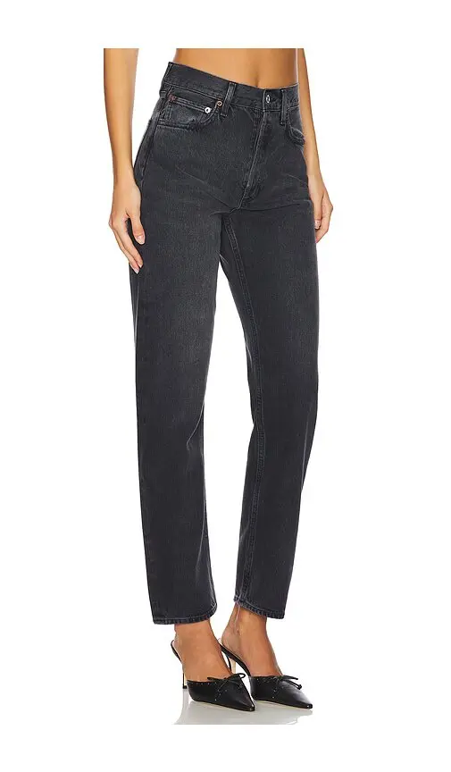 AGOLDE 90's Pinch Waist High Rise Straight Jeans