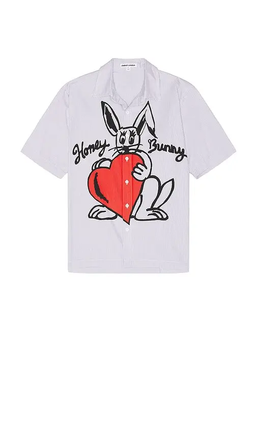 JADED LONDON X Dirty L00ks Honey Bunny Shirt - Grey