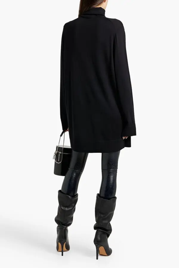 Helmut Lang Oversized Wool-blend Turtleneck Sweater