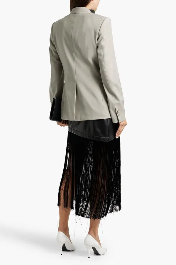 Helmut Lang Wool Blazer - Stone
