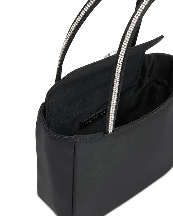 Whistles Nolana Diamante Popper Shoulder Bag