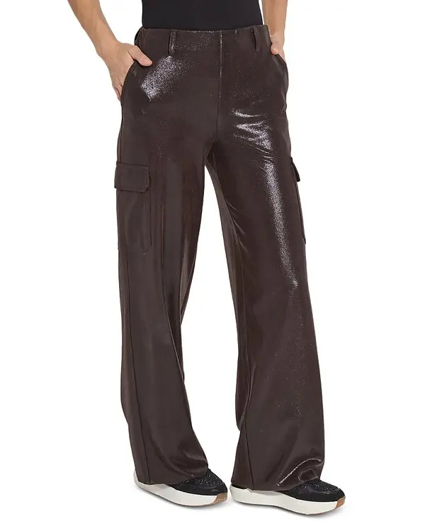 Lyssé Callie Foil Faux Suede Pants