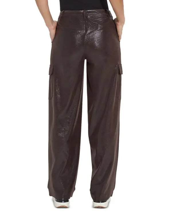 Lyssé Callie Foil Faux Suede Pants