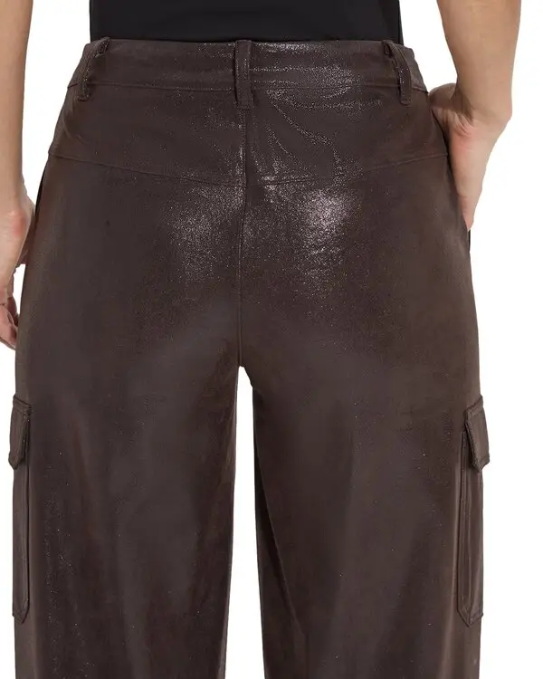 Lyssé Callie Foil Faux Suede Pants