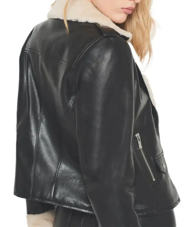 AS By DF Sydney Recycled Leather Jacket