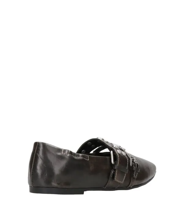 Ash Pointed Toe Leather Flat