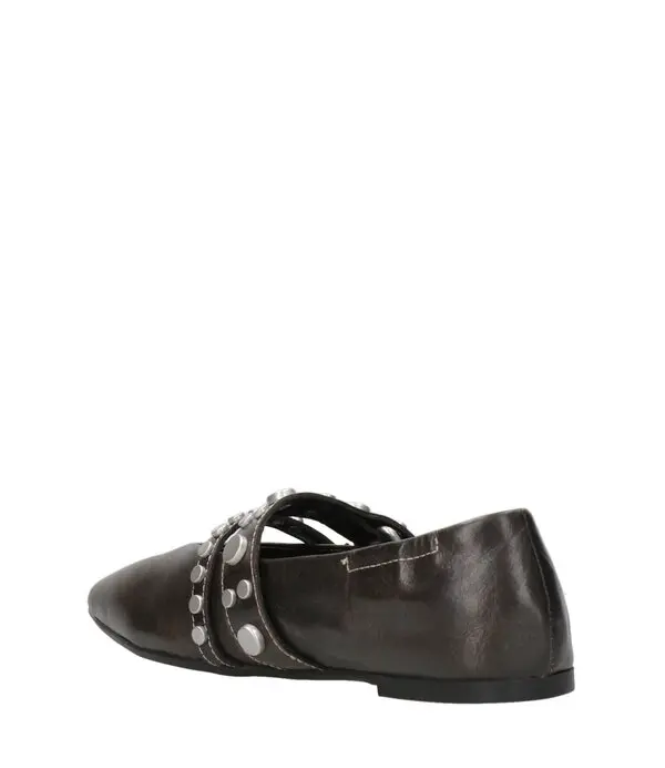 Ash Pointed Toe Leather Flat