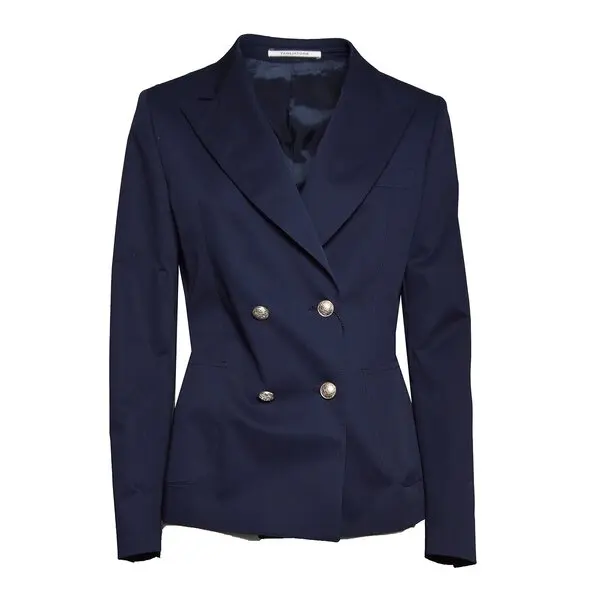 Tagliatore Notched Lapel Jacket - Blu Navy