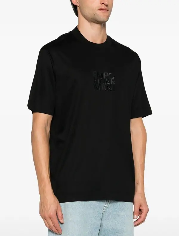 Emporio Armani T Shirts And Polos - Black | Editorialist