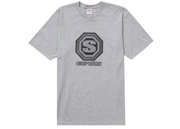 Supreme Blockbuster Tee Shirt - Heather Grey