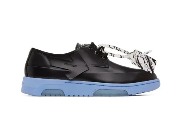 Off-White Lace-up Shoes - Black/light Blue