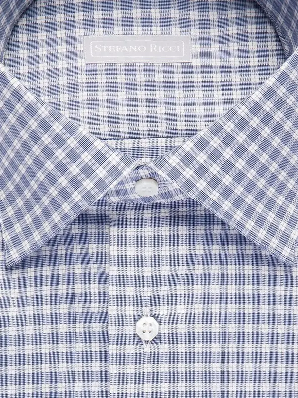 Stefano Ricci Handmade Asti Shirt - Blue Intrigue