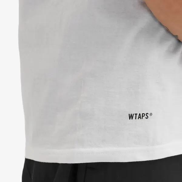 Wtaps 01 Skivvies 3-Pack T-Shirt In White - 41% Off | Editorialist