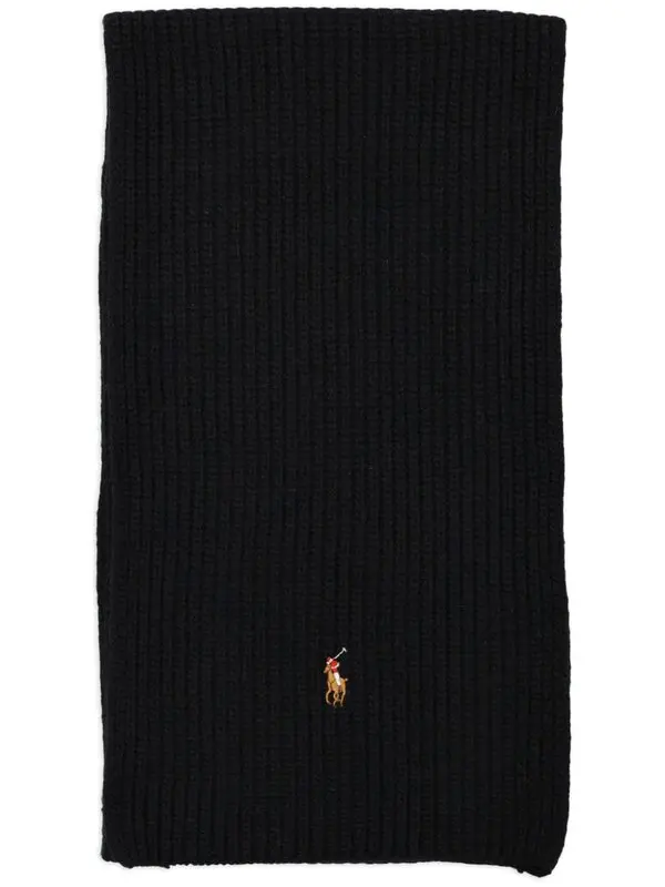 Polo Ralph Lauren Polo Pony Scarf - Black