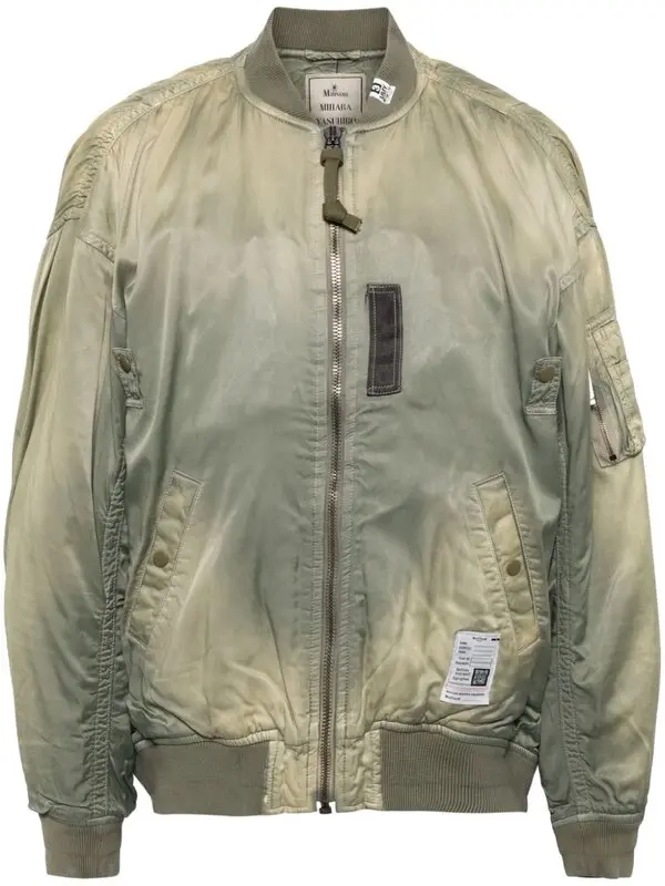 Mihara Yasuhiro Aged Flight Jacket - Neutrals