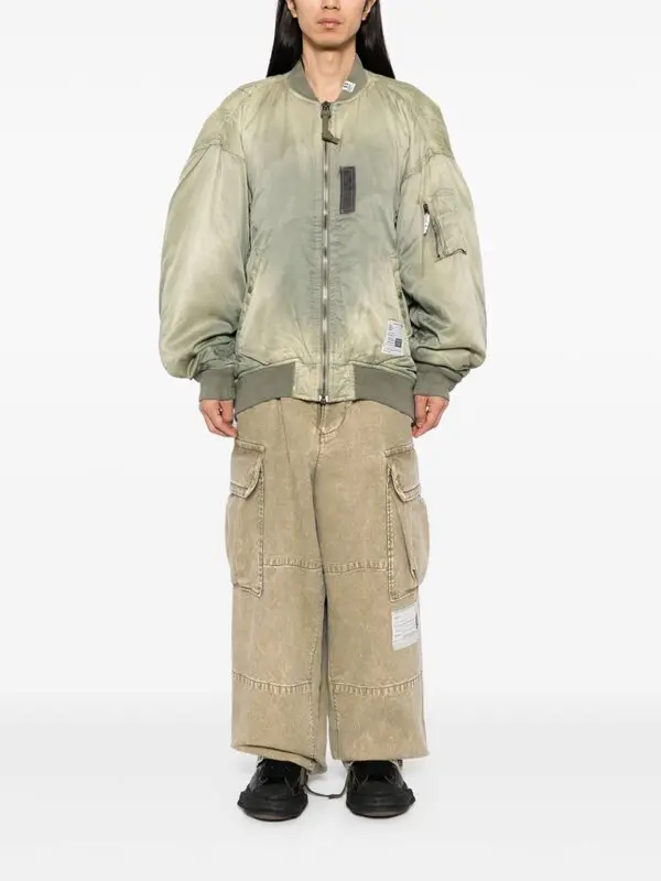Mihara Yasuhiro Aged Flight Jacket - Neutrals